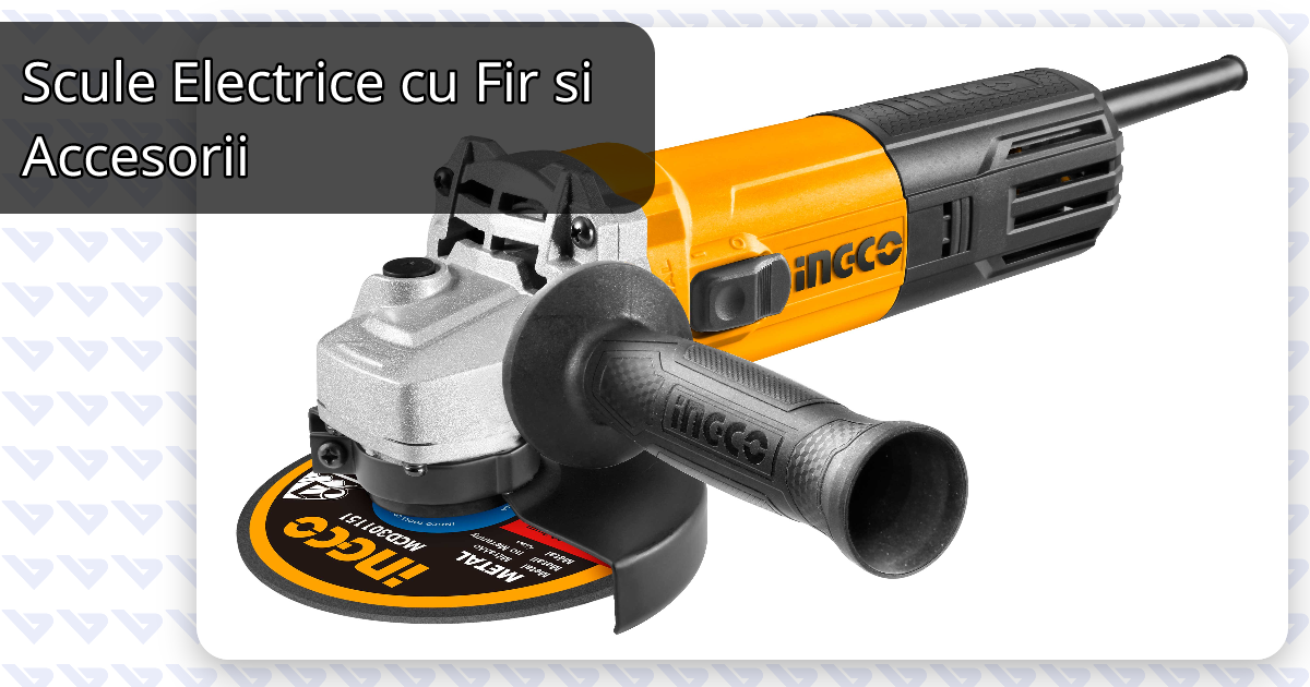 Scule Electrice cu Fir si Accesorii