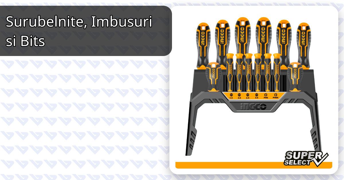 Surubelnite, Imbusuri si Bits