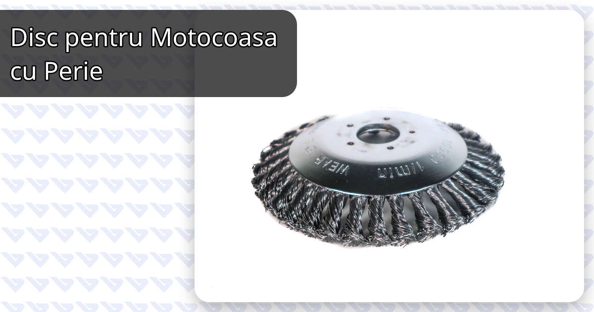 Disc pentru Motocoasa cu Perie