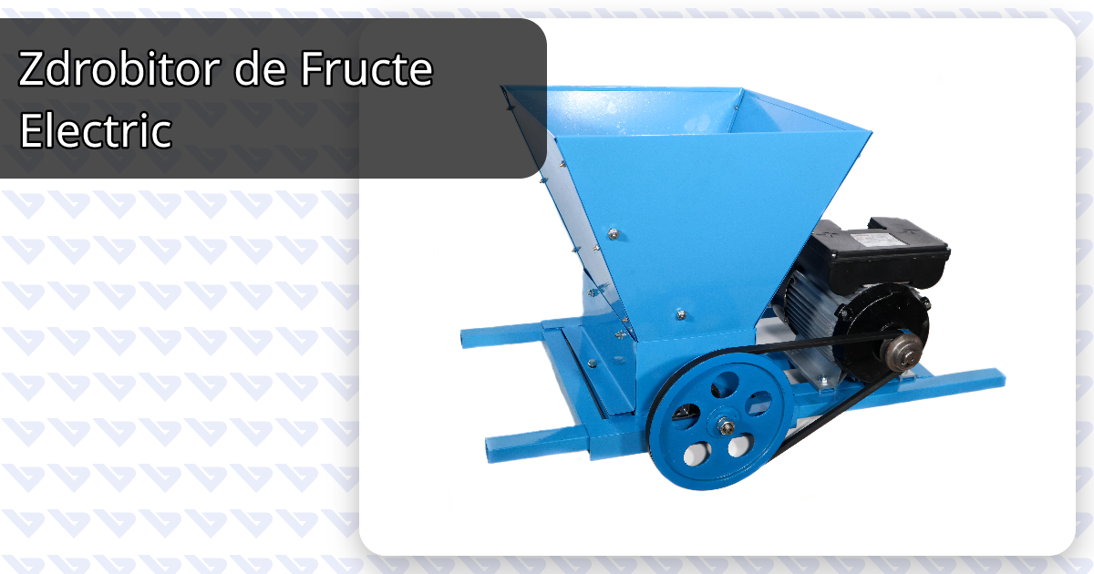 Zdrobitor de Fructe Electric