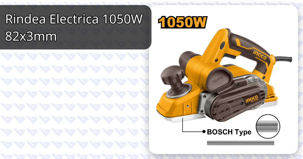 Rindea Electrica 1050W 82x3mm