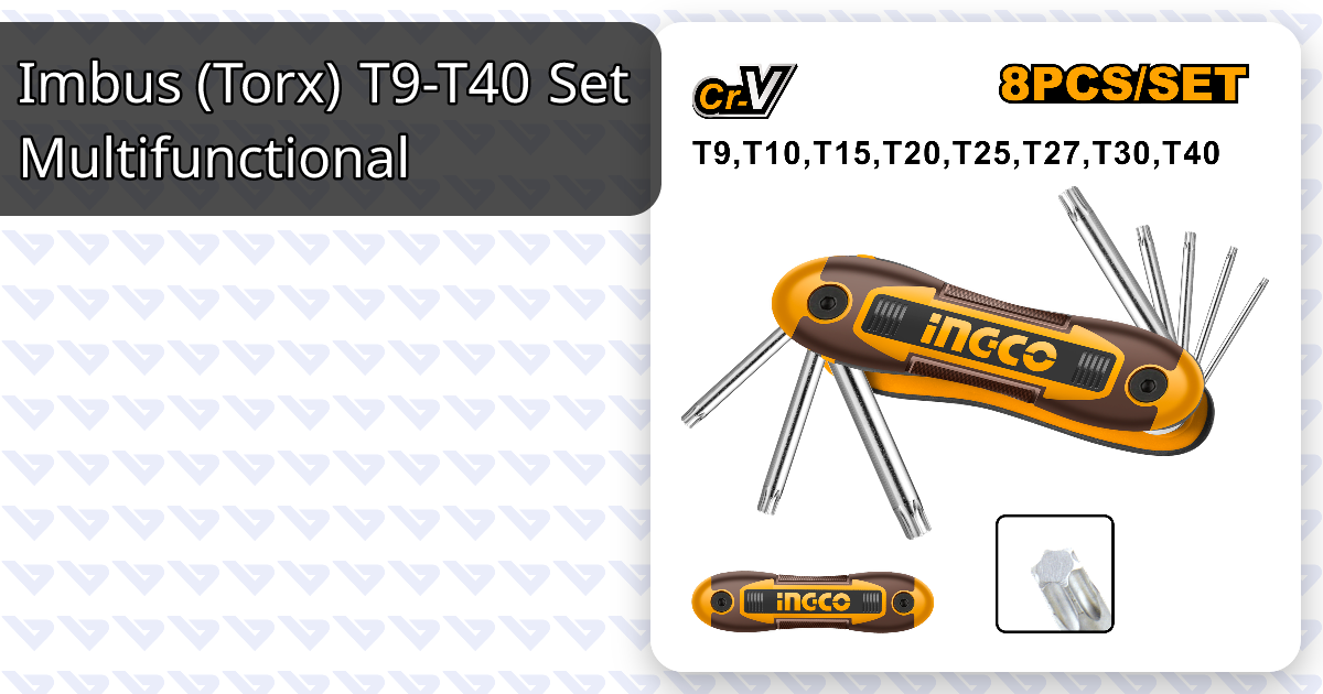 Set Imbus Stea (torx) t9-t40 (Multifunctional)