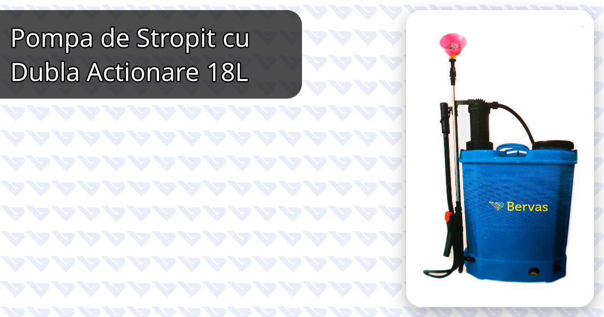 Pompa de Stropit cu Dubla Actionare 18L