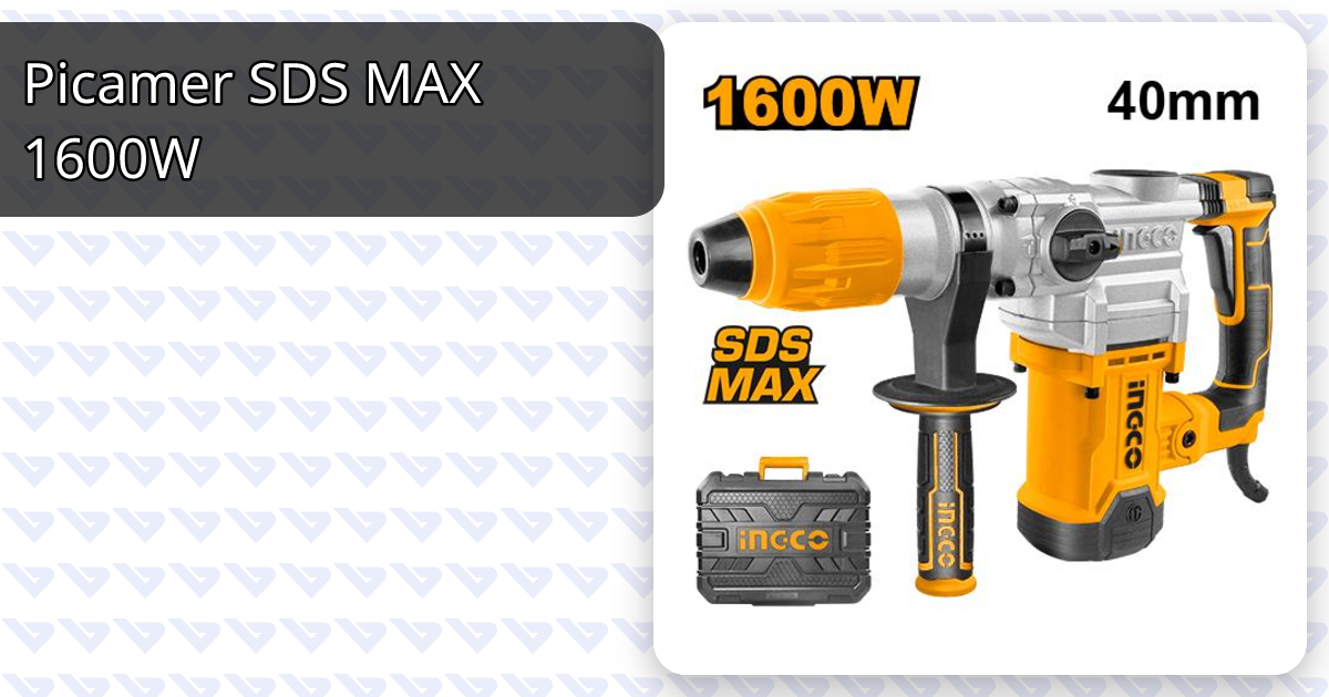 Picamer SDS MAX 1600W