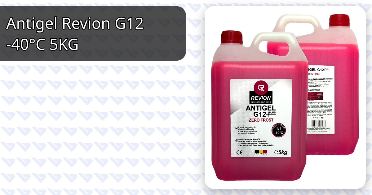 Antigel Revion G12 -40°C 5KG